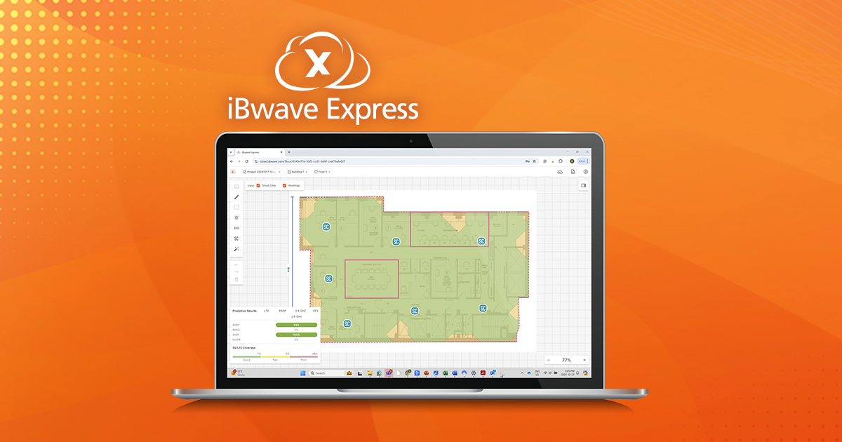 Get a 14-day free trial of iBwave Express!