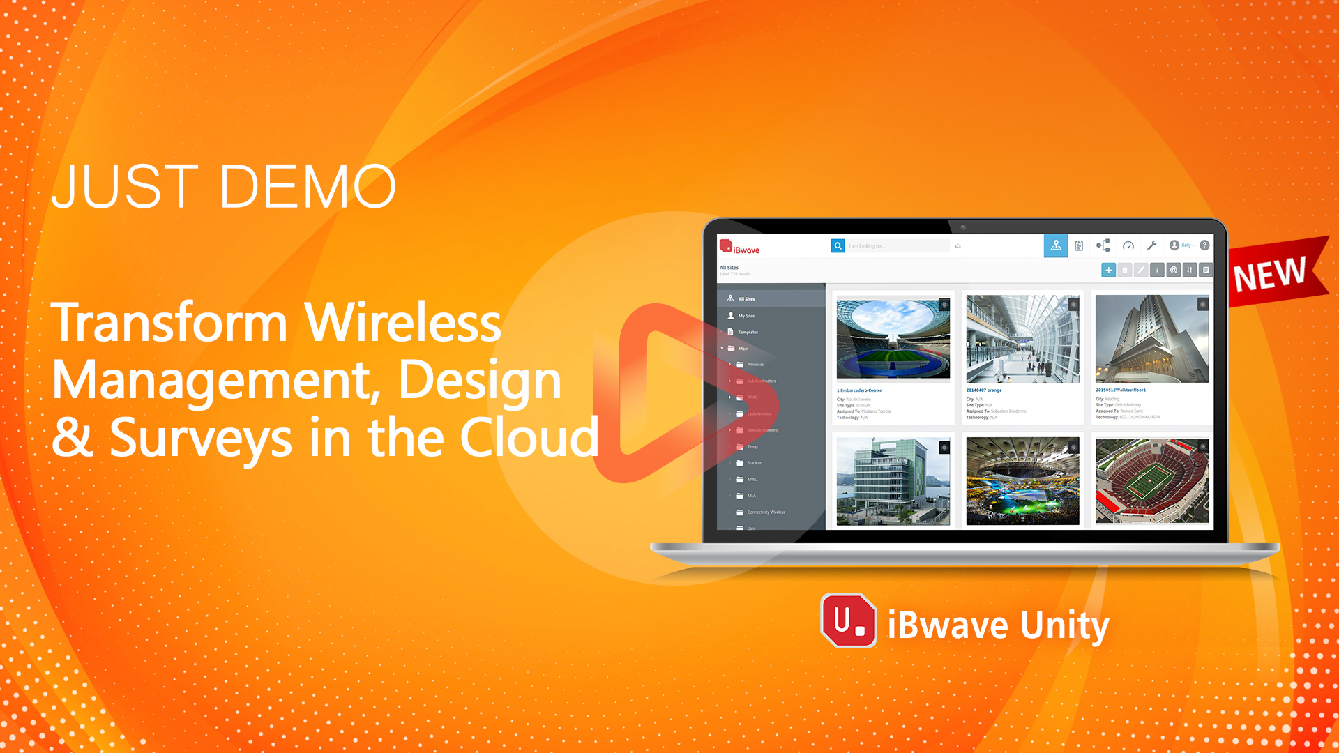 JUST DEMO | A 30-Minute Overview of iBwave Unity